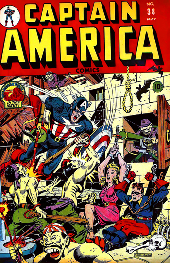Oldies But Goodies: Captain America Comics #38 (1944) – Comic Box